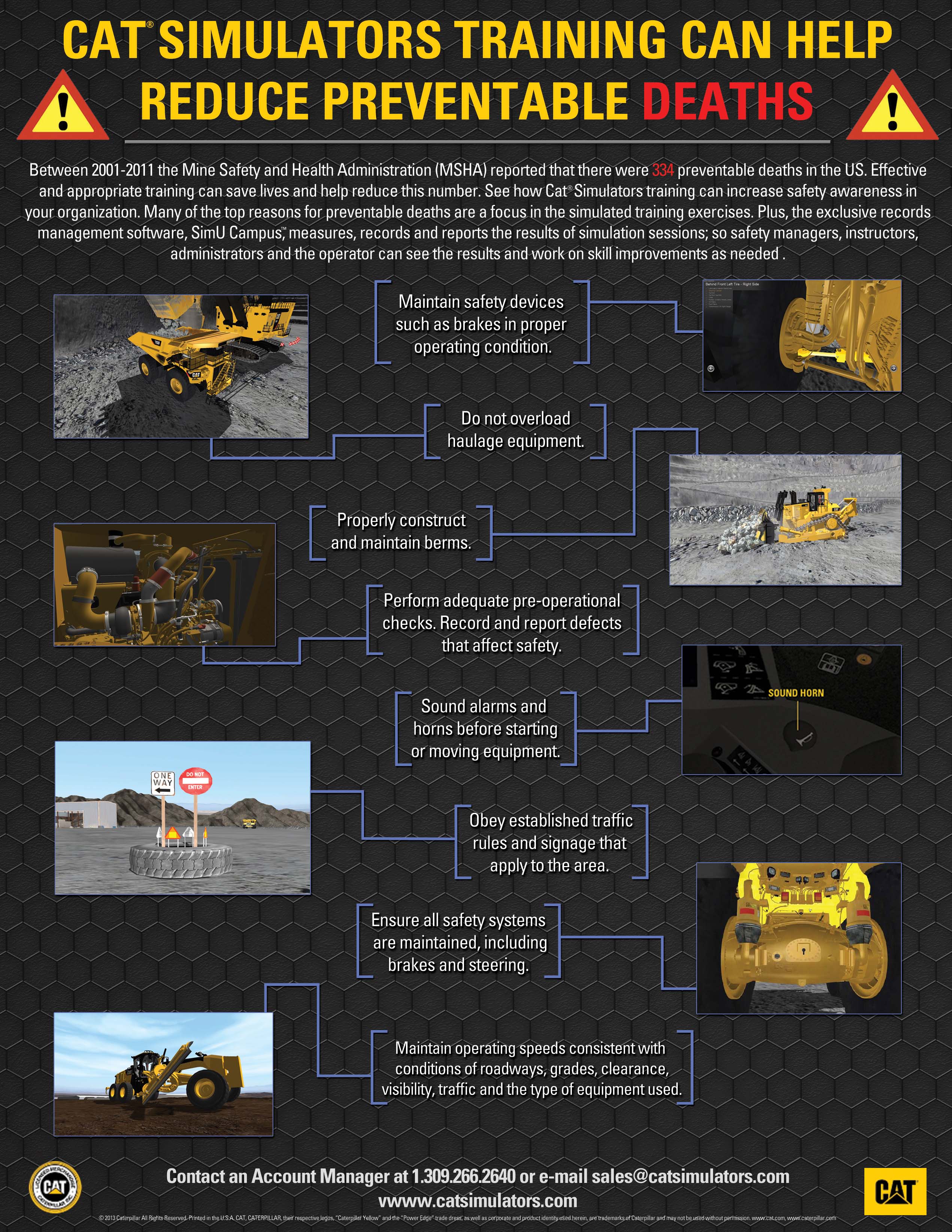 Utilize Cat Simulators to Increase Safety Awareness – Florida Mine Safety